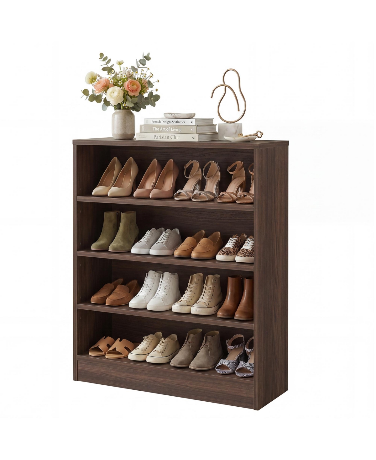 Click here for Aheaplus Wooden Shoes Rack Storage Cabinet with Sh... prices