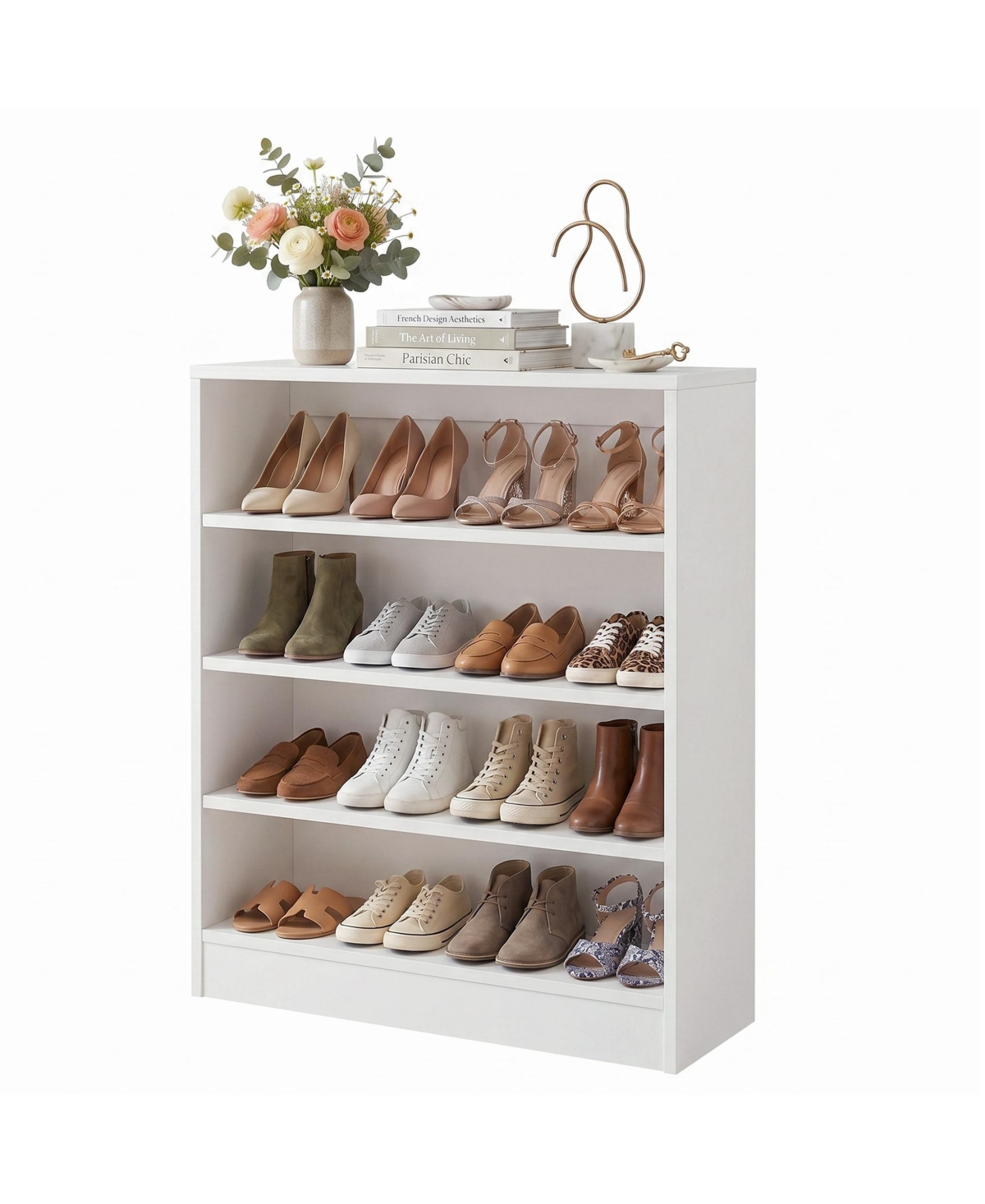 Click here for Aheaplus Wooden Shoes Rack Storage Cabinet with Sh... prices