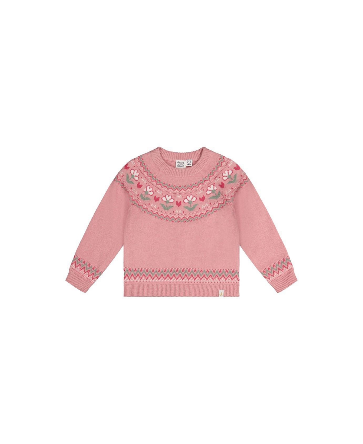 Click here for Deux par Deux Toddler Girl (2T-5T) Sweater with Fl... prices