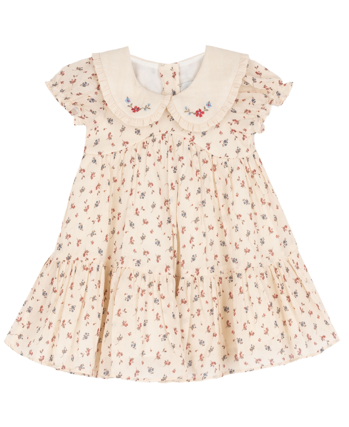 Click here for Rare Editions Toddler Girls 2T-4T Ditsy Floral Cot... prices
