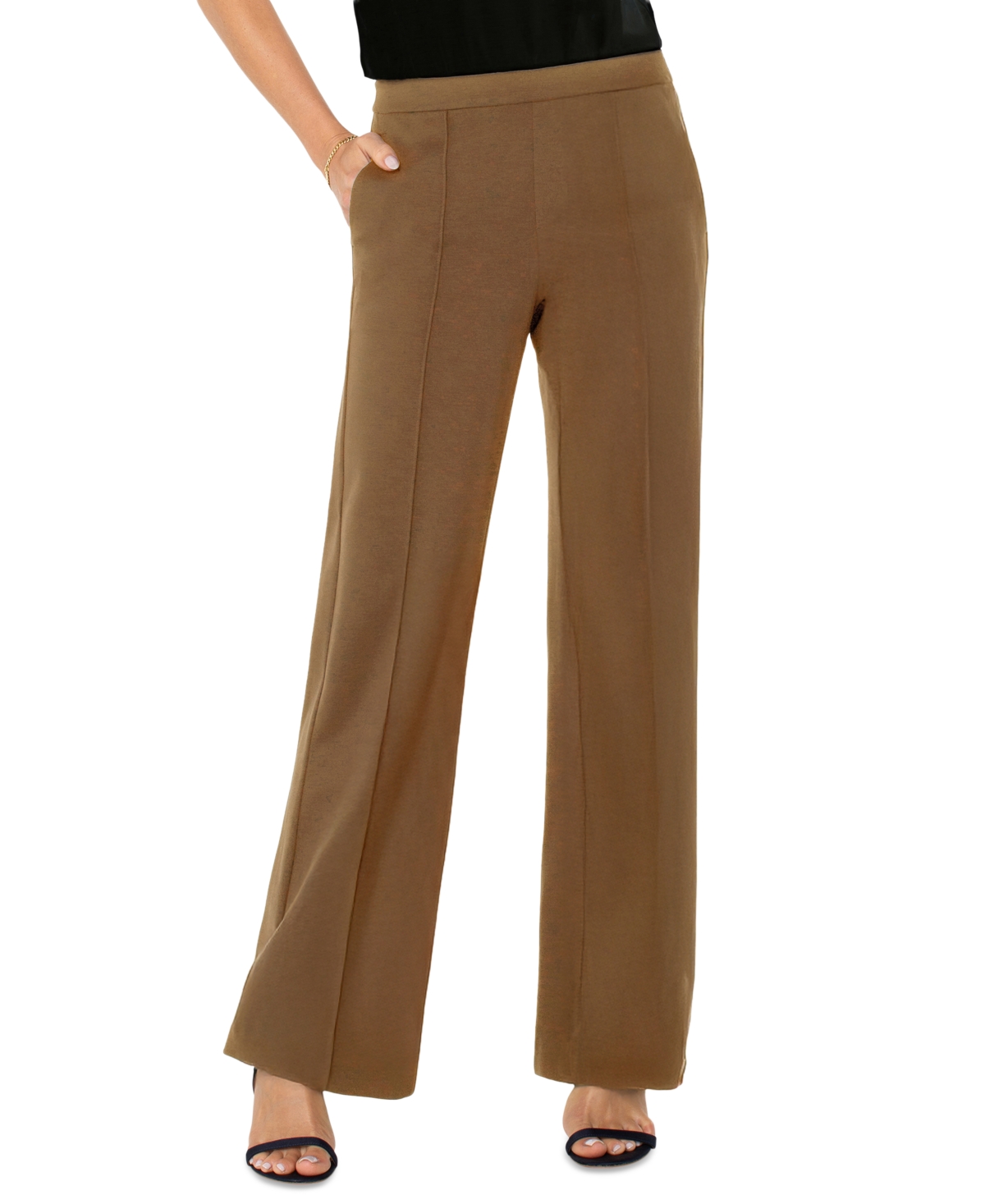Click here for Liverpool Los Angeles Womens Pull-On Wide-Leg Pant... prices