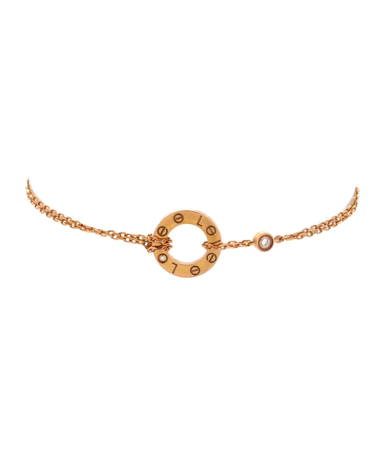 Click here for Pre-Owned Cartier 2 Diamonds Love Bracelet - 18k r... prices