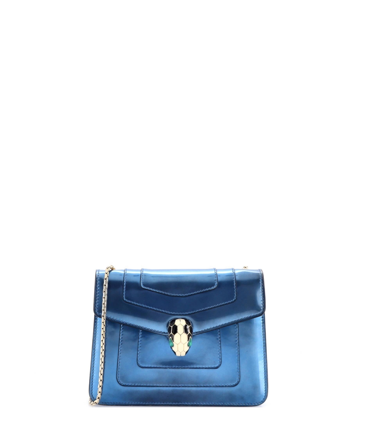 Click here for Pre-Owned Bvlgari Small Serpenti Forever Square Sh... prices