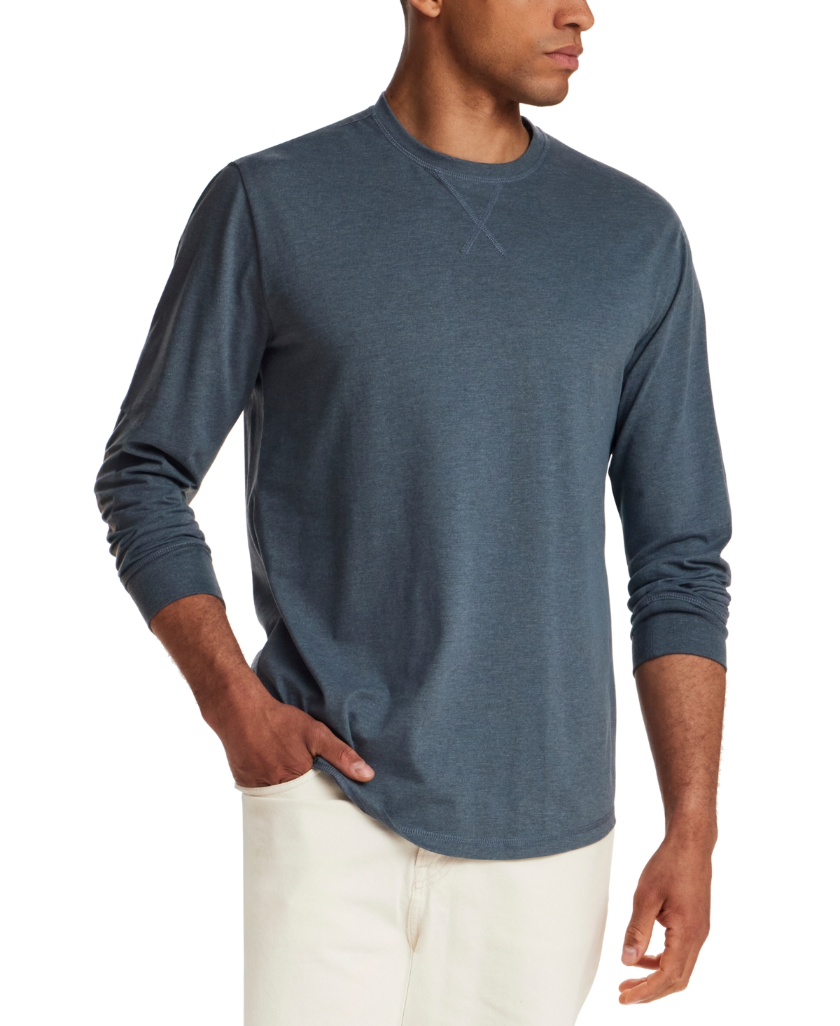 Click here for Weatherproof Vintage Mens Brushed Long Sleeve Crew... prices