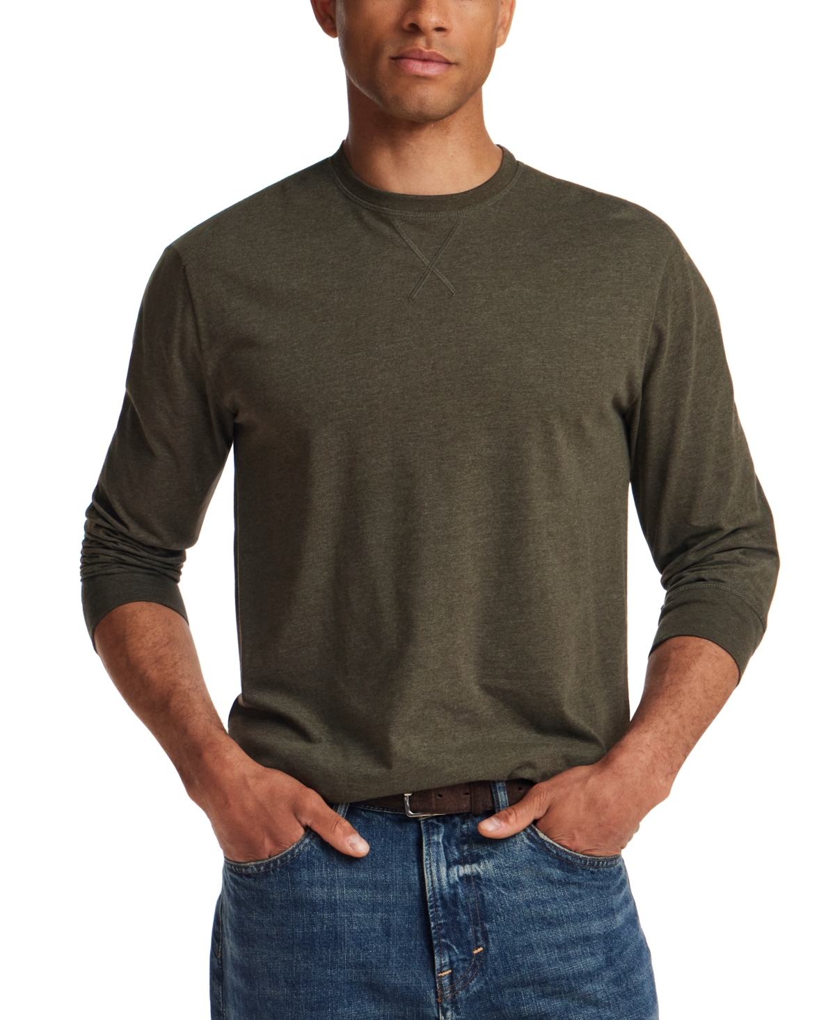 Click here for Weatherproof Vintage Mens Brushed Long Sleeve Crew... prices