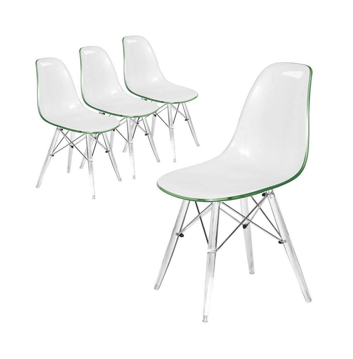 Click here for LeisureMod Dover Molded Side Chair with Acrylic Ba... prices
