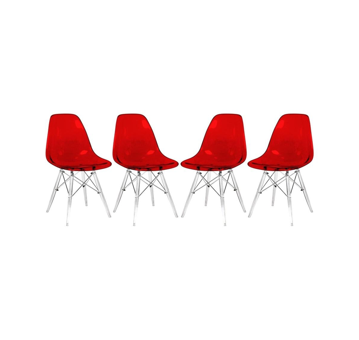Click here for LeisureMod Dover Molded Side Chair with Acrylic Ba... prices
