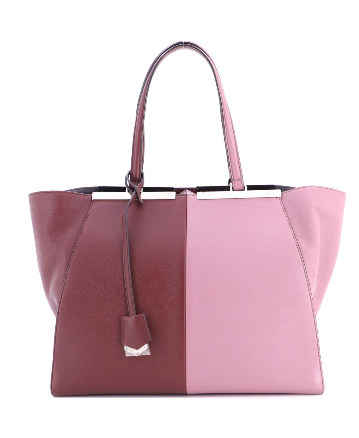 Click here for Pre-Owned Fendi Large 3Jours Bag Leather - Pink prices