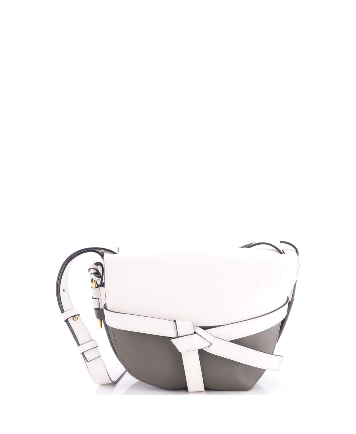 Click here for Pre-Owned Loewe Small Gate Shoulder Bag Leather -... prices
