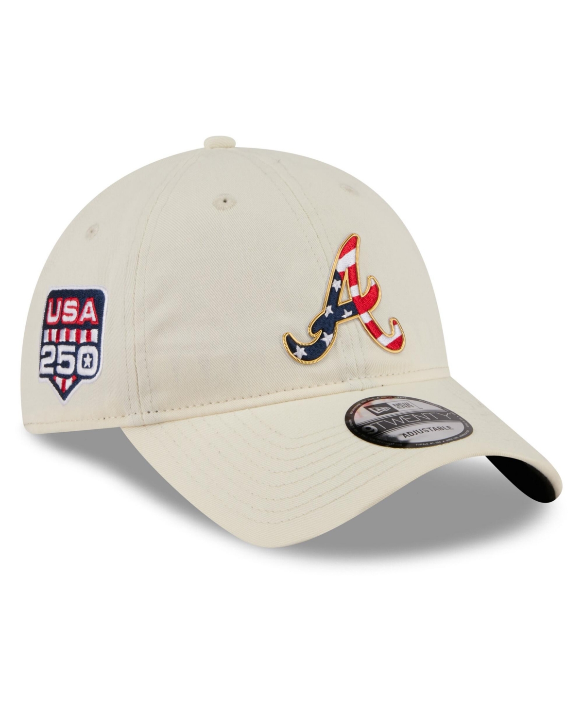 Click here for New Era Mens Cream Atlanta Braves Usa 250 Fourth o... prices