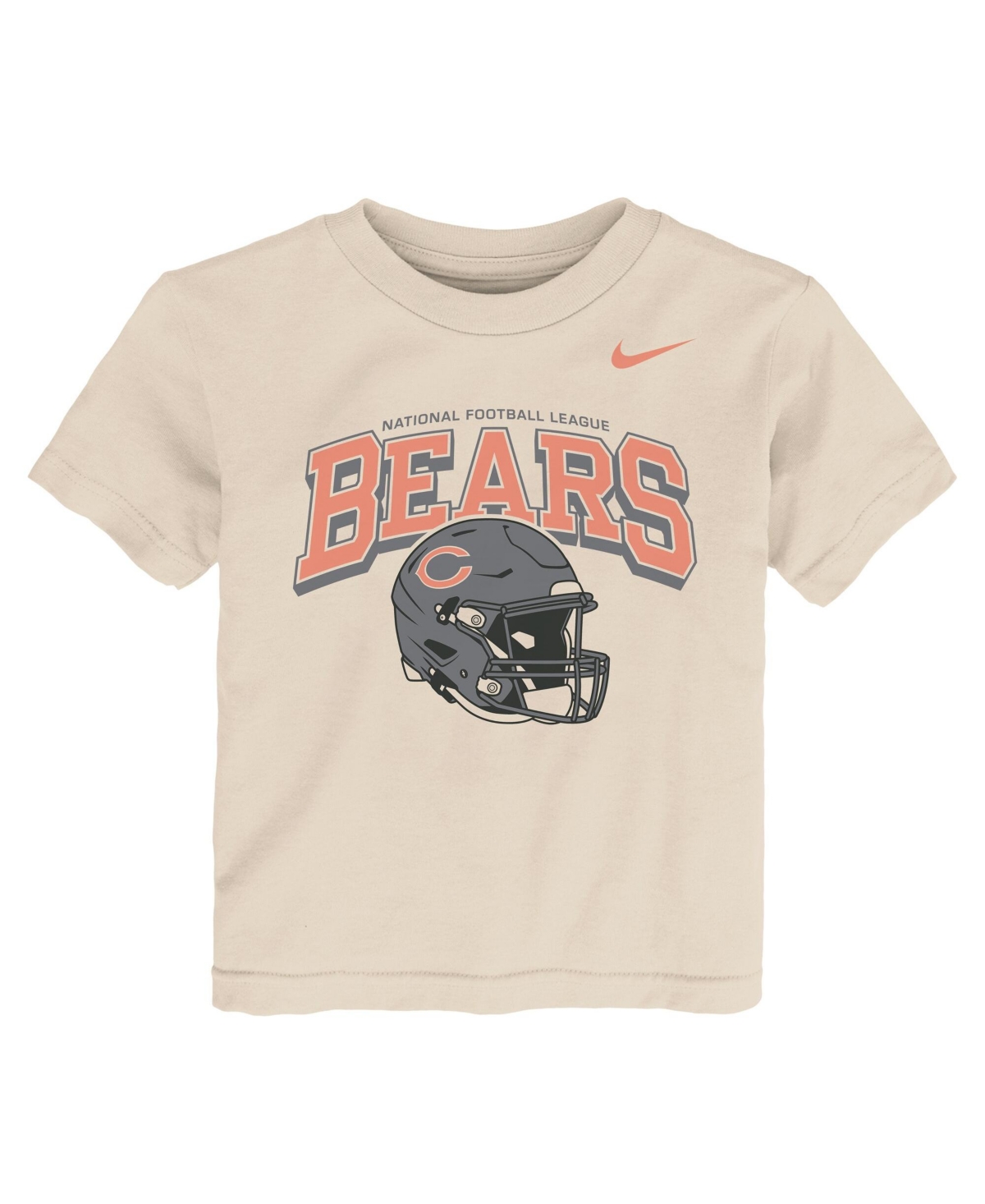 Click here for Nike Toddler Natural Chicago Bears Easy Lane T-Shi... prices