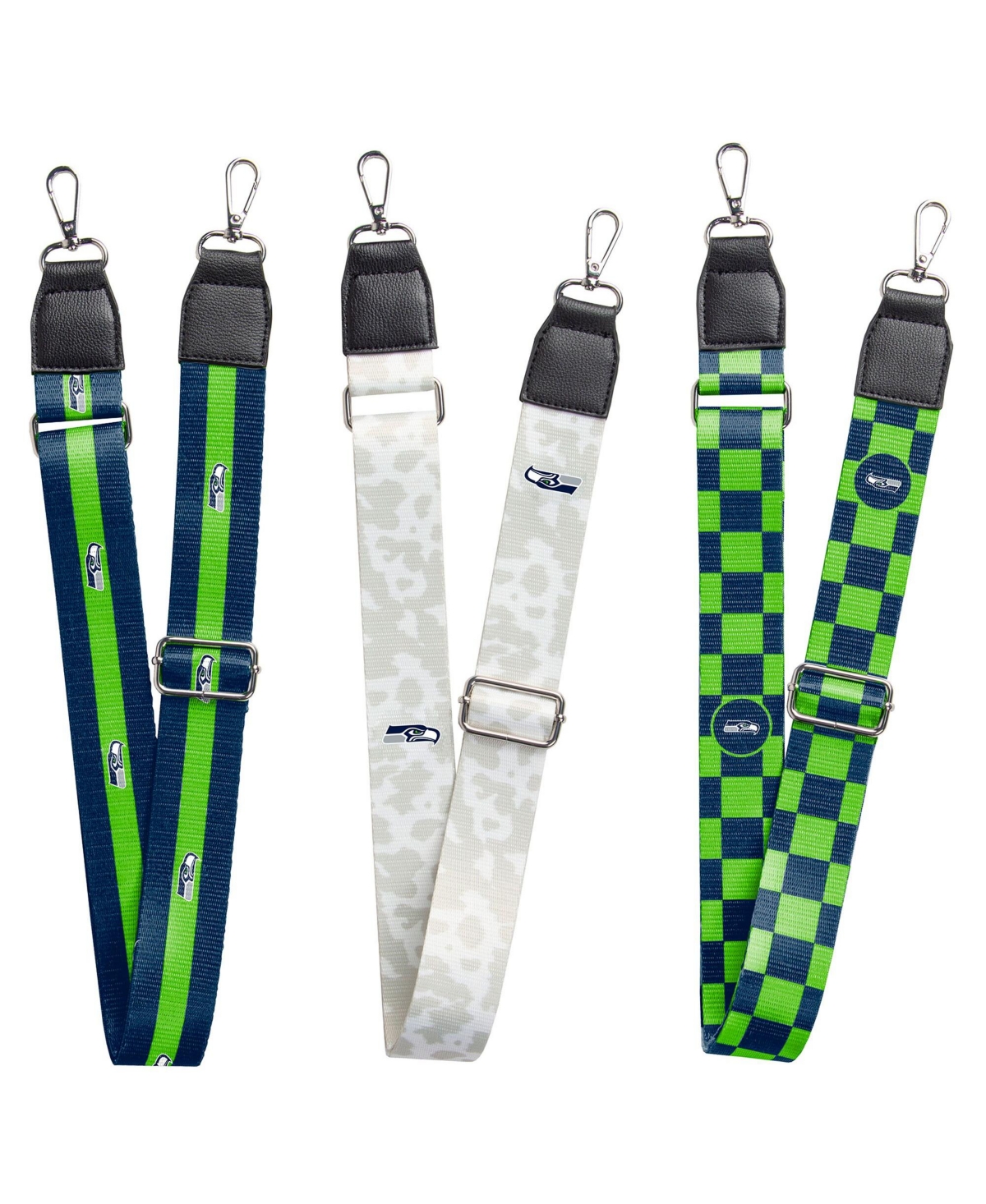 Click here for Logo Brands 3-Pack Seattle Seahawks Bag Strap Set prices