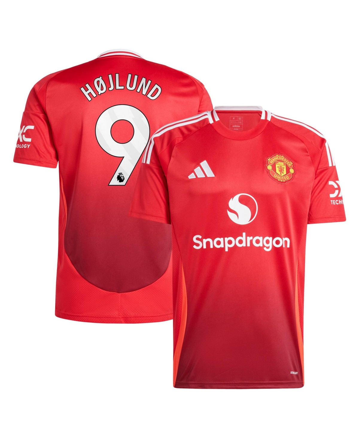Click here for Adidas Mens Rasmus HÃ¸jlund Red Manchester United... prices