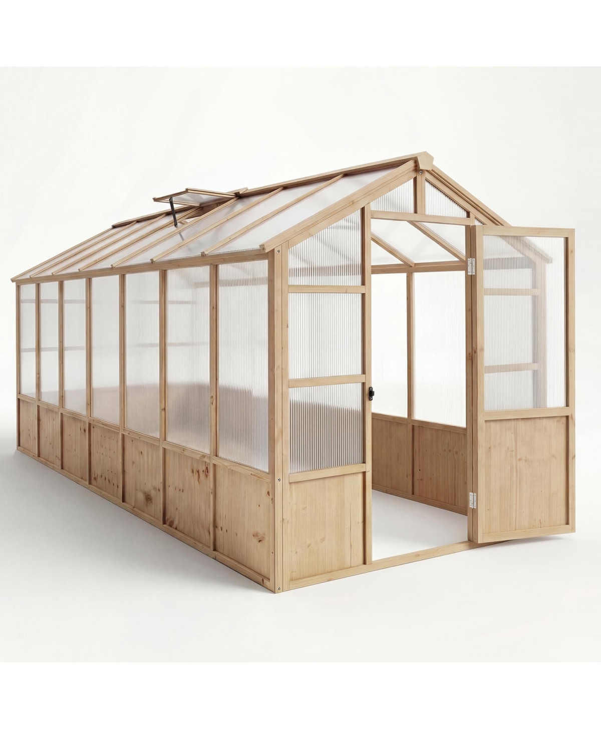 Click here for gaomon Heavy Duty Wooden Greenhouse Spacious Walk-... prices