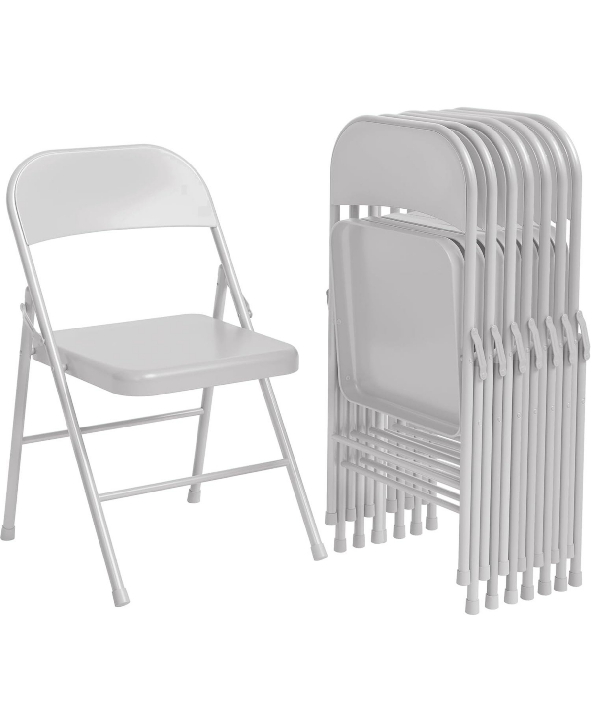 Click here for gaomon 8 Pack All-Steel Folding Chairs with Backre... prices