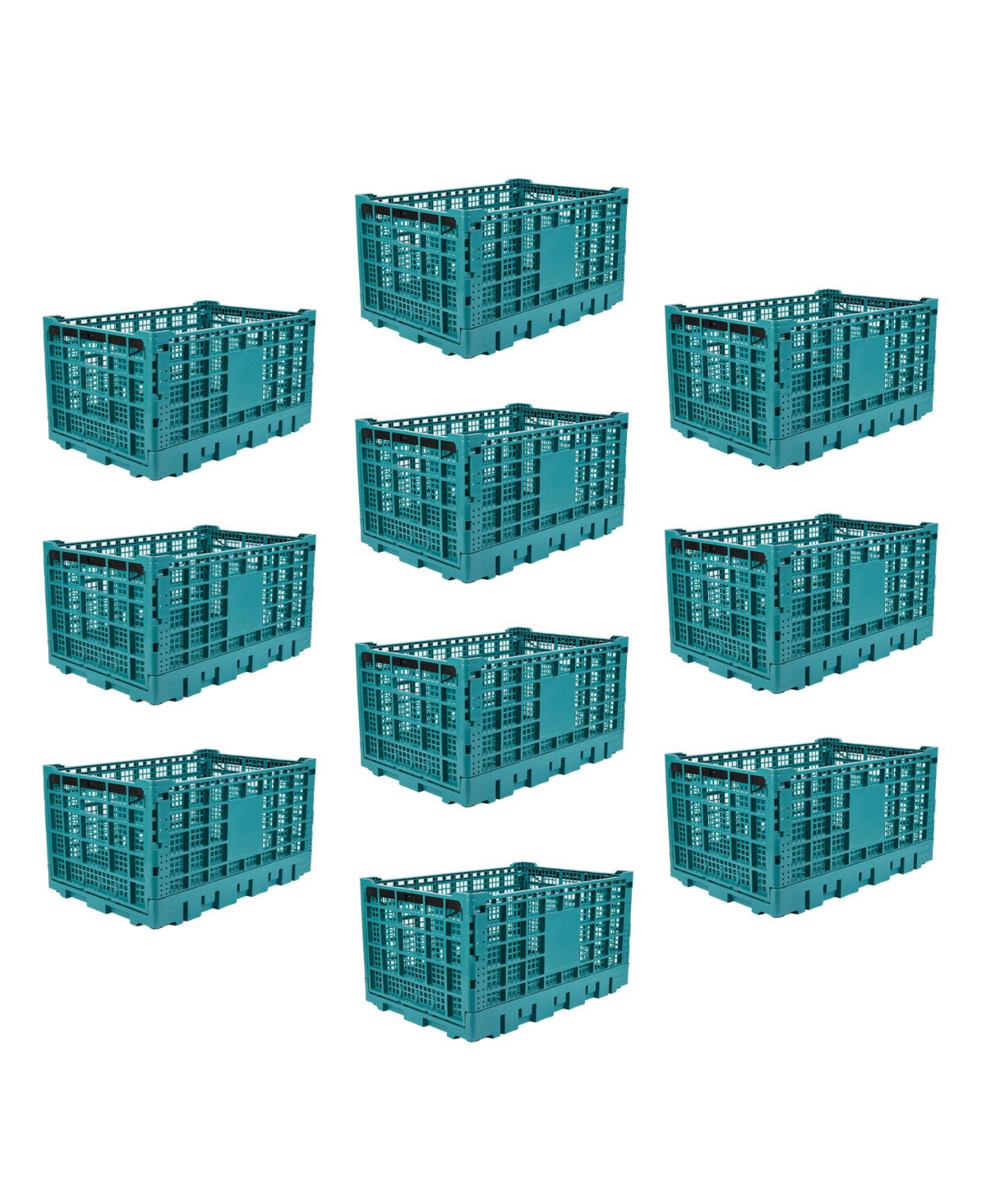 Click here for Gaomon 10PCS Stackable Collapsible Heavy Duty Plas... prices