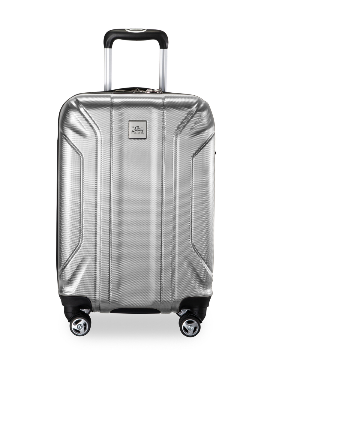 Click here for Skyway Nimbus 5.0 Carry-On Spinner Suitcase - Silv... prices