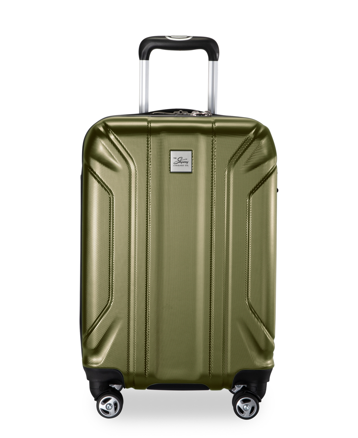 Click here for Skyway Nimbus 5.0 Carry-On Spinner Suitcase - Oliv... prices