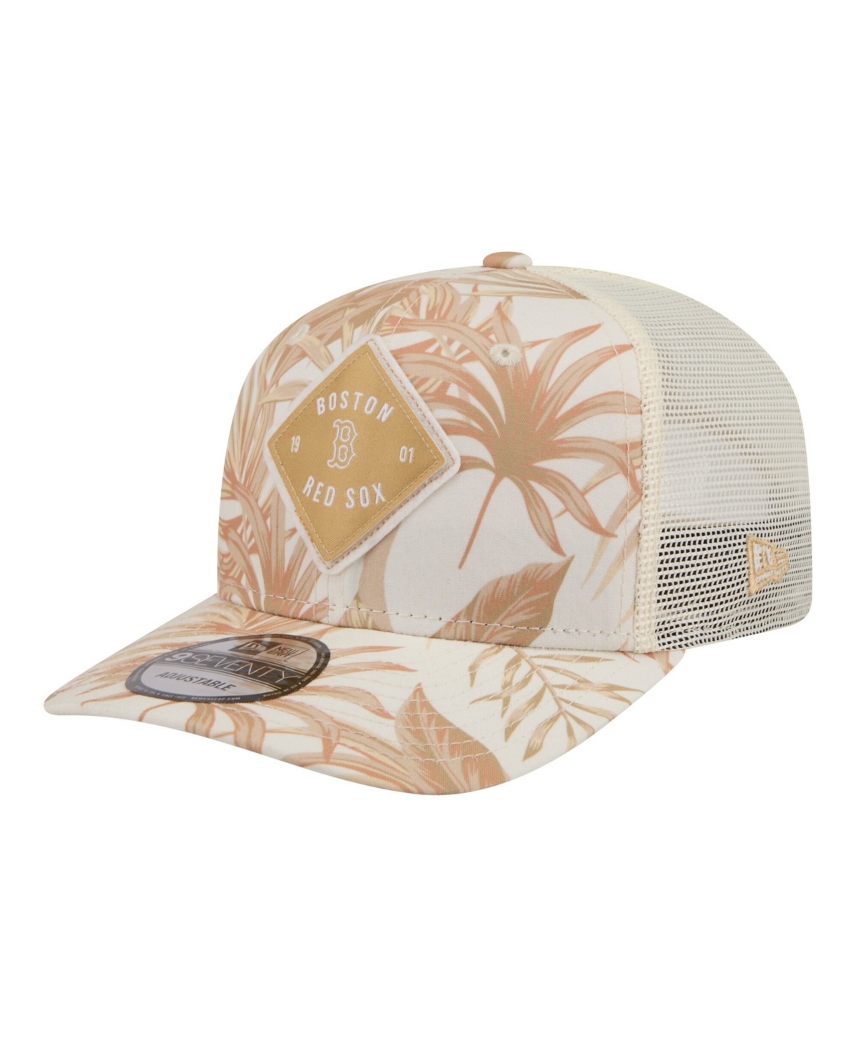 Click here for New Era Mens Tan Boston Red Sox Tonal Palm Coolera... prices