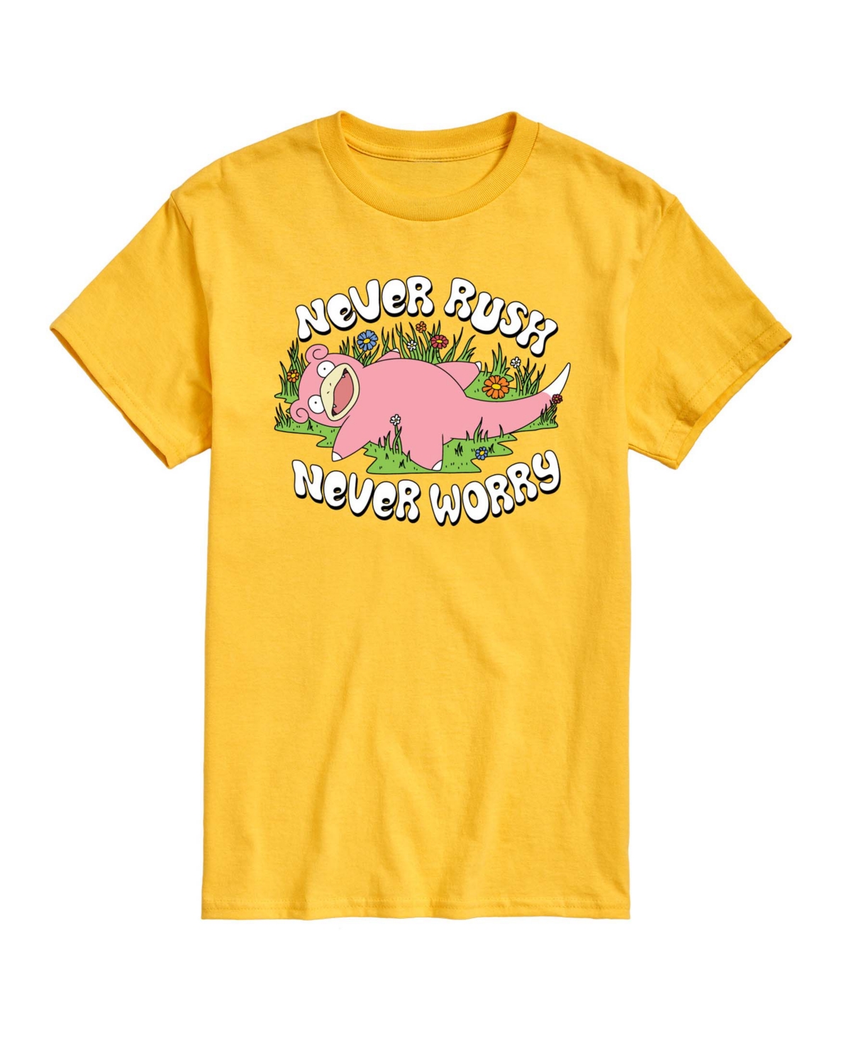 Click here for Airwaves Mens Pokemon Never Rushed Graphic T-Shirt... prices