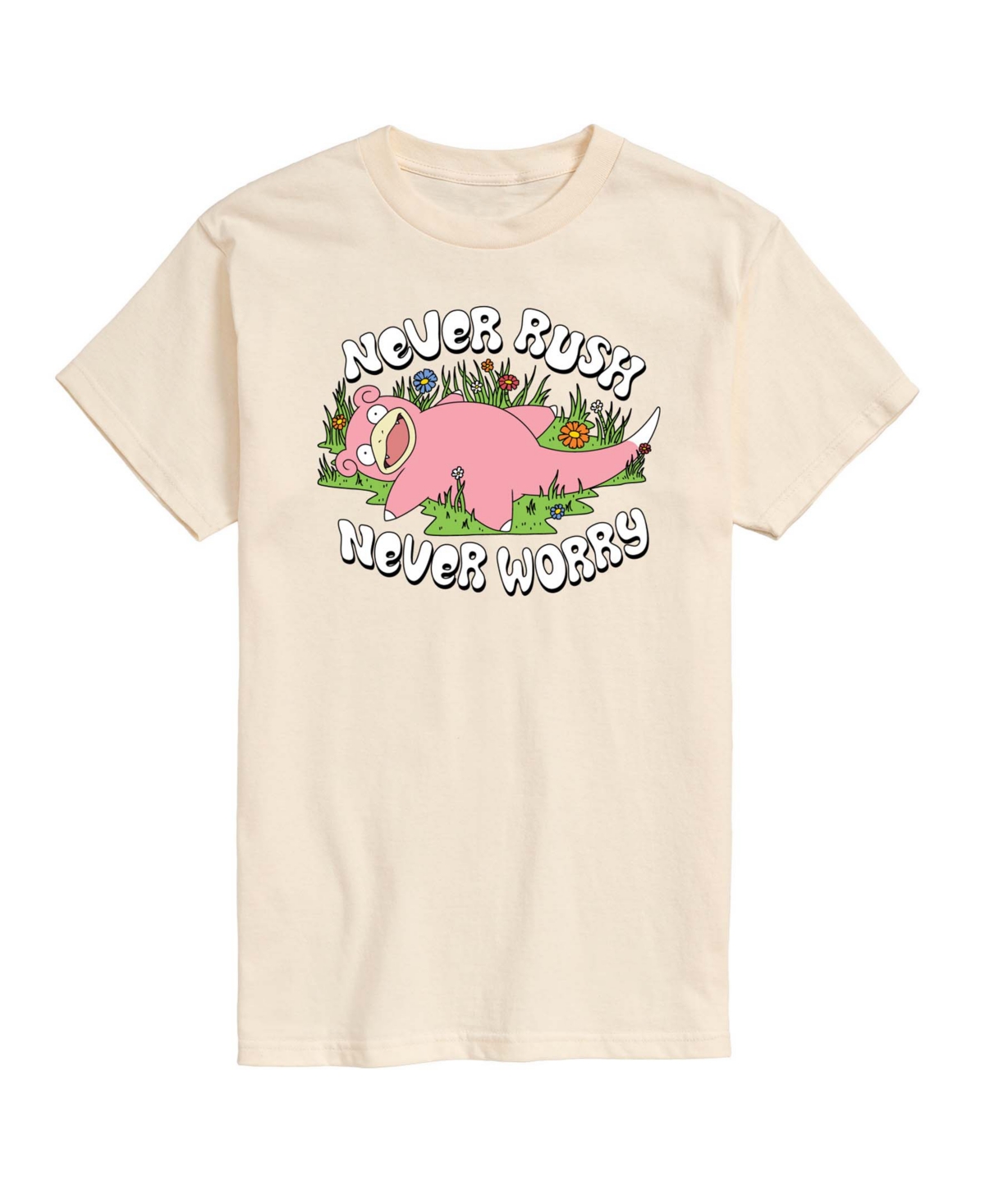 Click here for Airwaves Mens Pokemon Never Rushed Graphic T-Shirt... prices