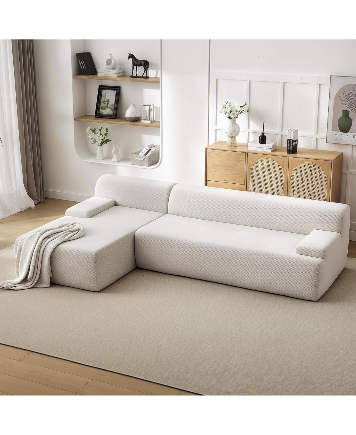 Click here for gaomon 108 Inches Modular Cloud Sofa Sectional  Cl... prices