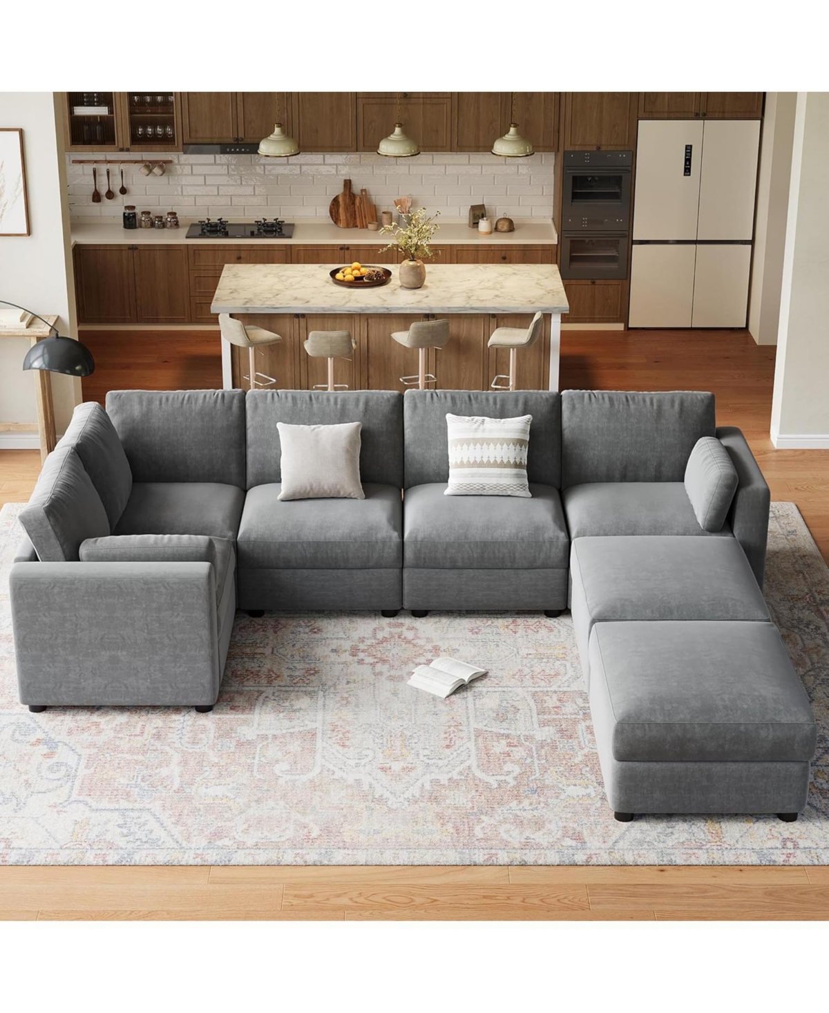 Click here for gaomon Oversized Modular Sectional Sofa  7 Seater... prices