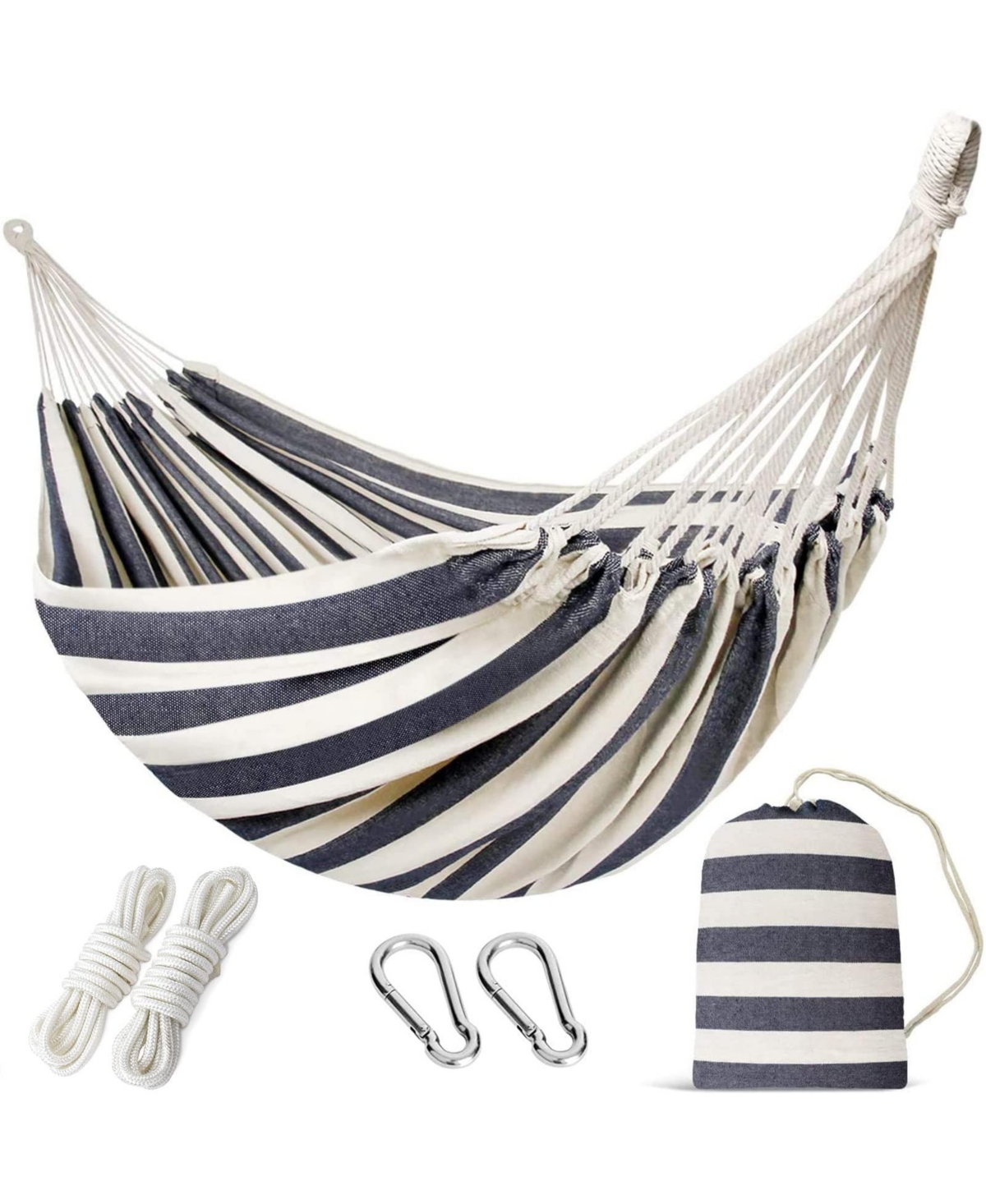 Click here for Aofar 2-Person Hammock with Tree Straps Brazilian... prices