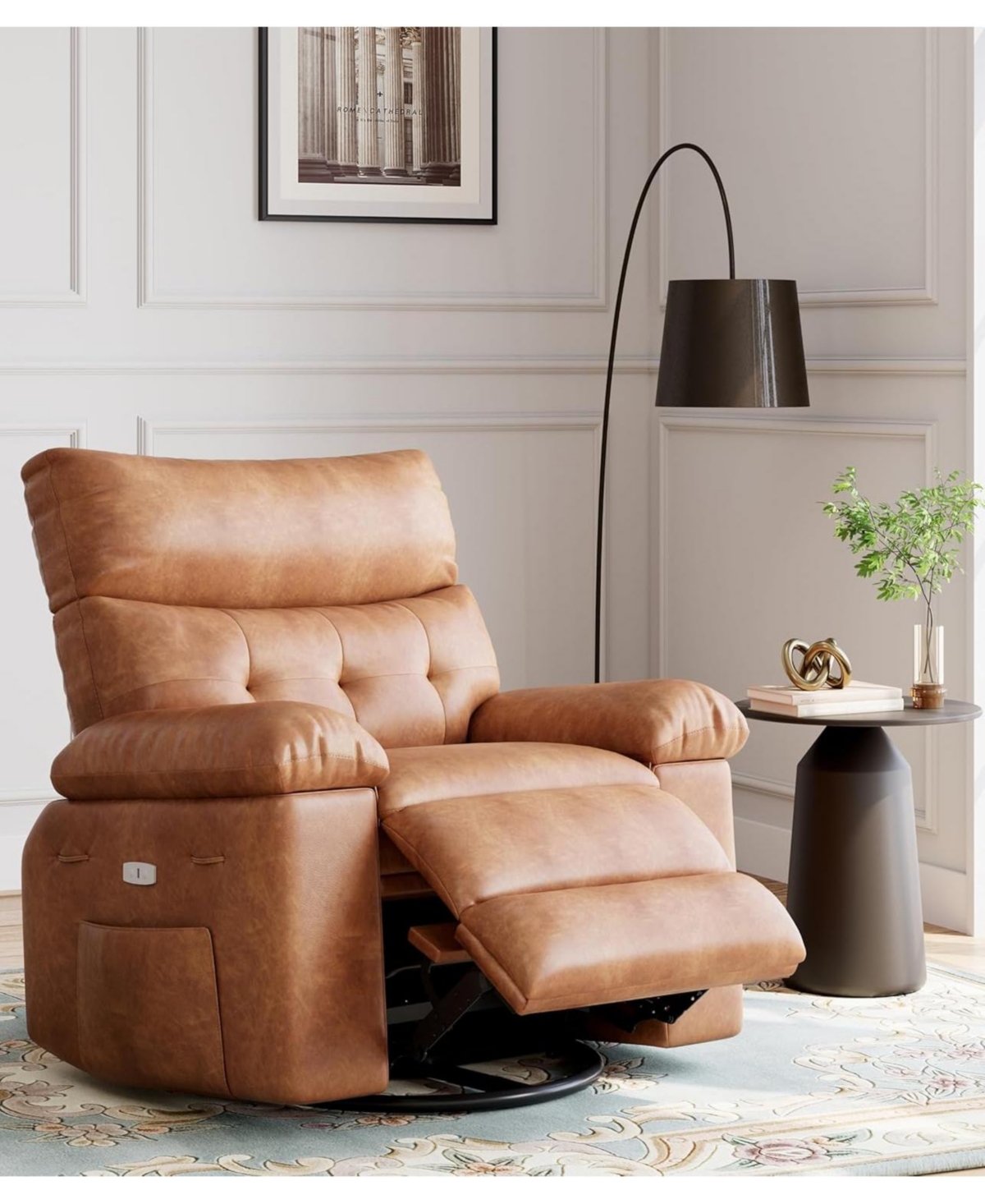 Click here for gaomon Electric Recliner Chair Modern Pu Leather S... prices