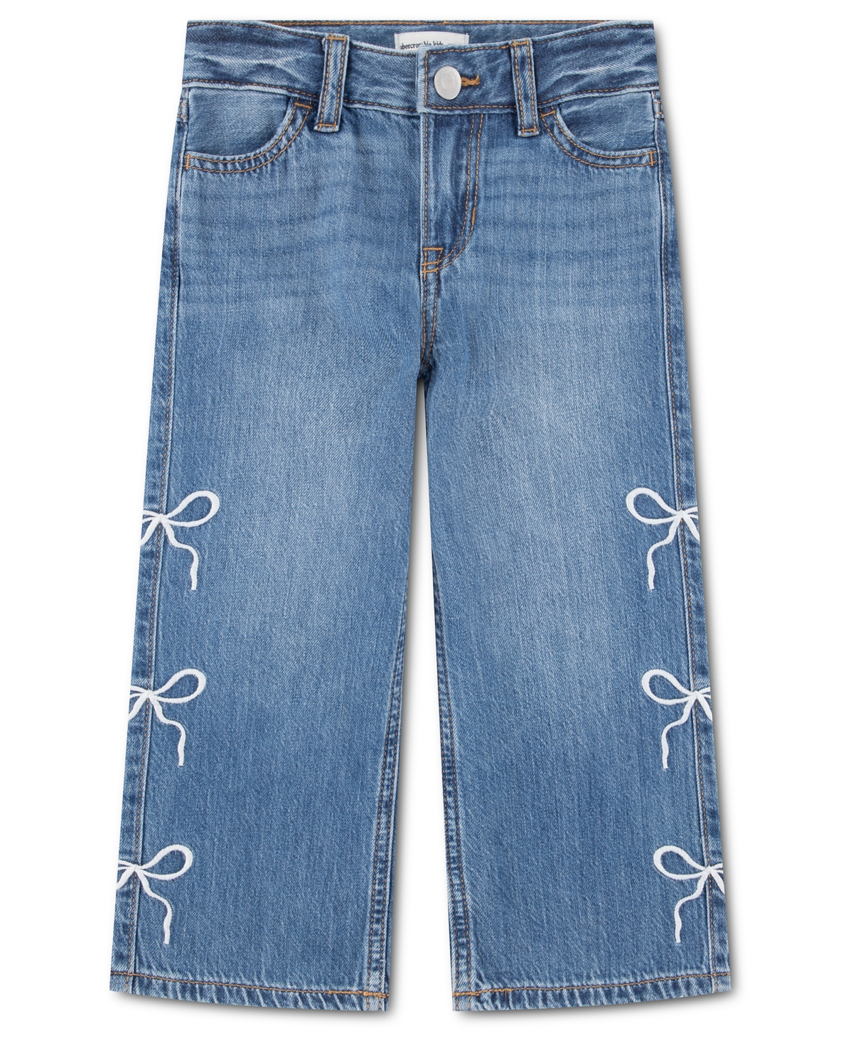 Click here for abercrombie kids Toddler Girls 2T-5T Bow Baggy Jea... prices