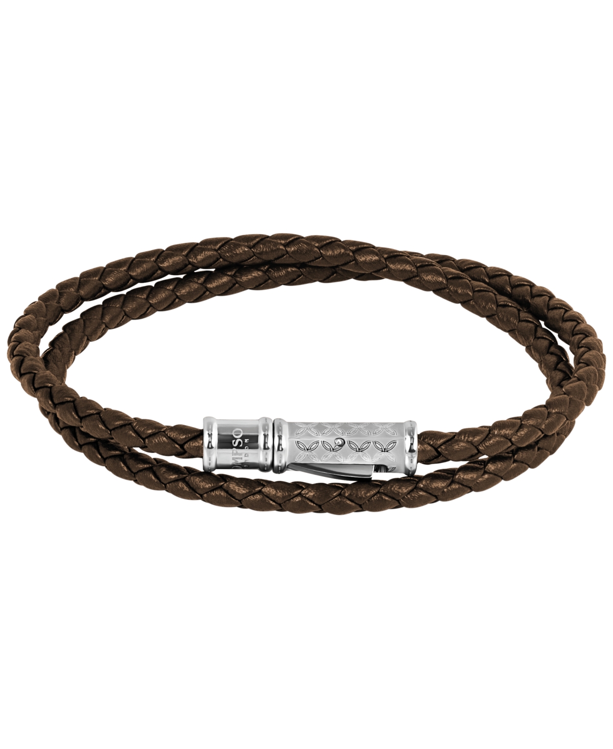 Click here for Thompson of London Mens Lucky Clover Brown Leather... prices