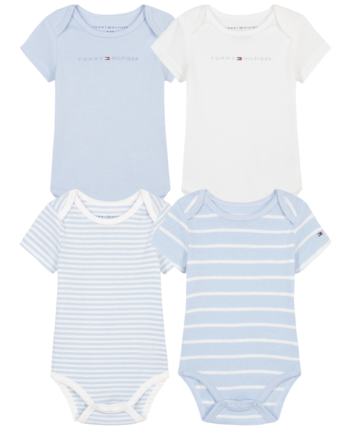 Click here for Tommy Hilfiger Baby Boys Logo and Stripe Print Sho... prices