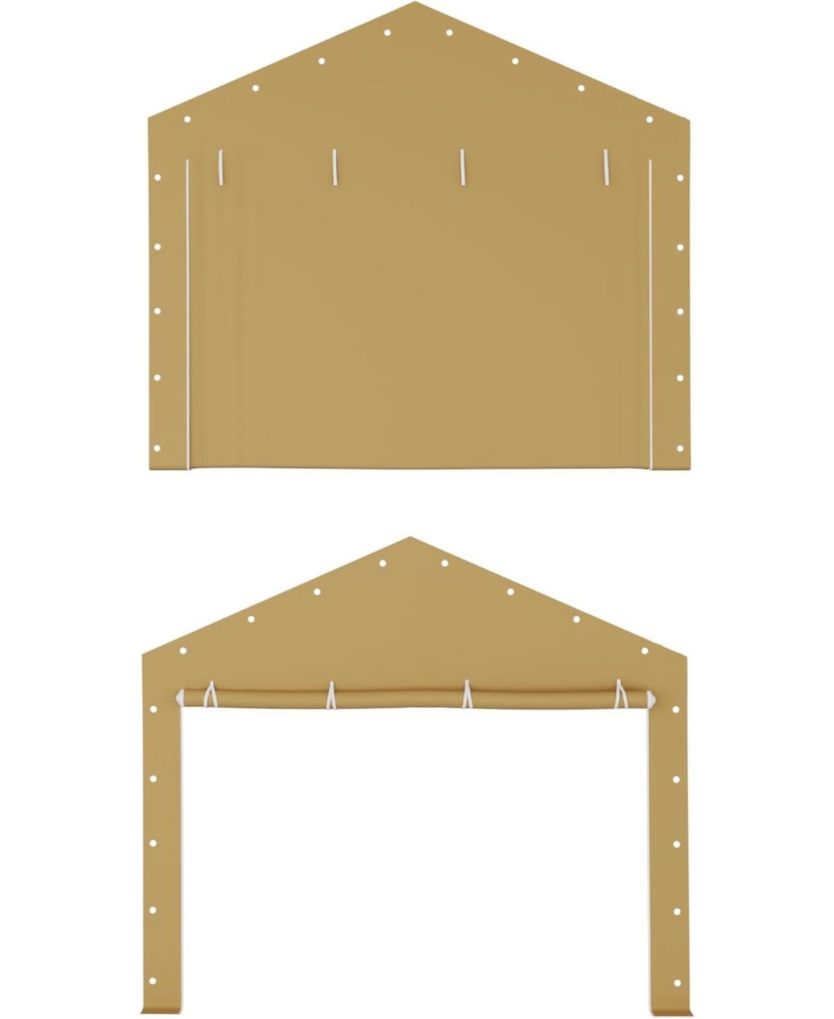 Click here for gaomon Carport Zipper Door Replacement for Portabl... prices