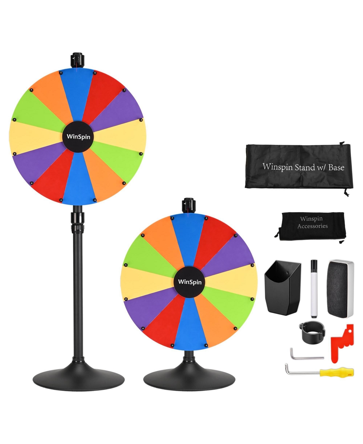 Click here for WinSpin 24 Diy Modular Prize Wheel 12 Slots Heavy... prices