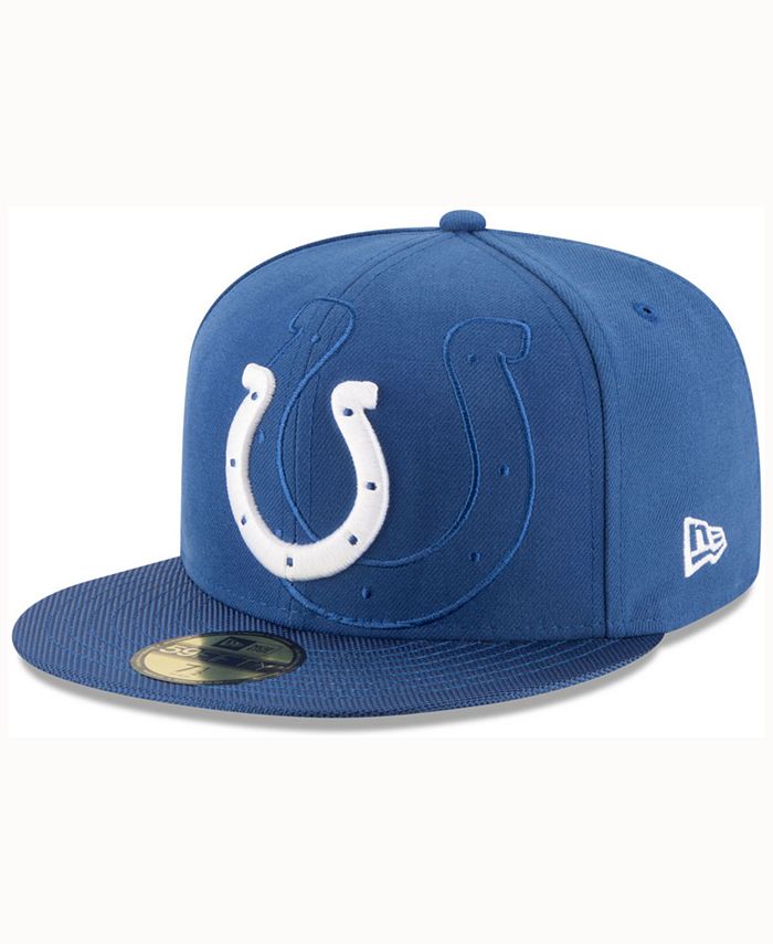 New Era Indianapolis Colts Sideline 59FIFTY Cap - Macy's