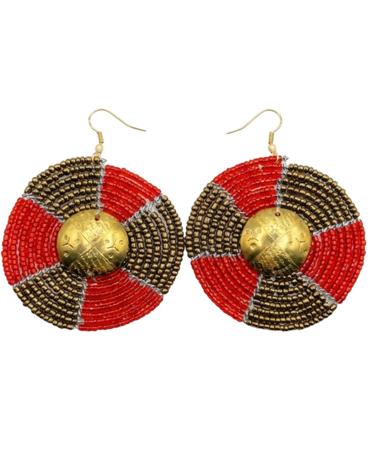 Click here for Kendi Amani Sanaa African Beaded Earrings - Handcr... prices