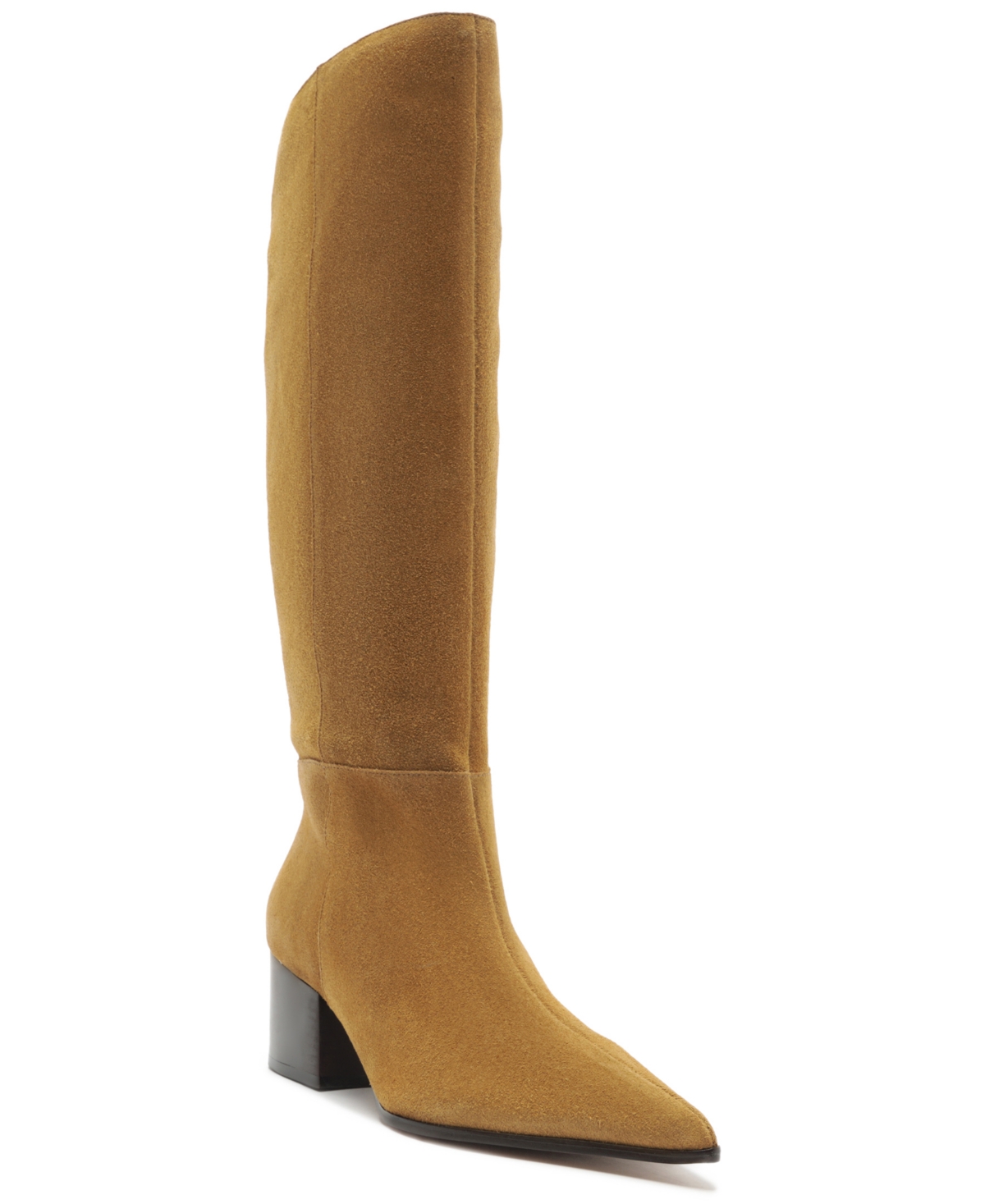 Click here for Arezzo Womens Ally Mid Block Tall Boots - Stracci prices
