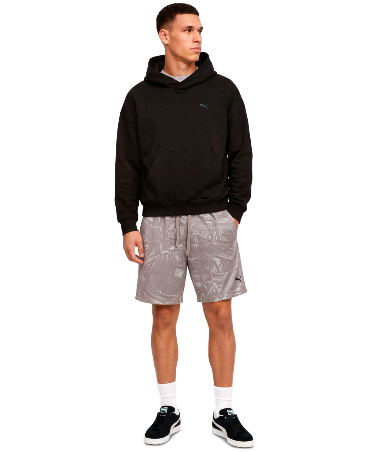 Click here for Puma Mens Reversible Drawcord Waistband Shorts - M... prices