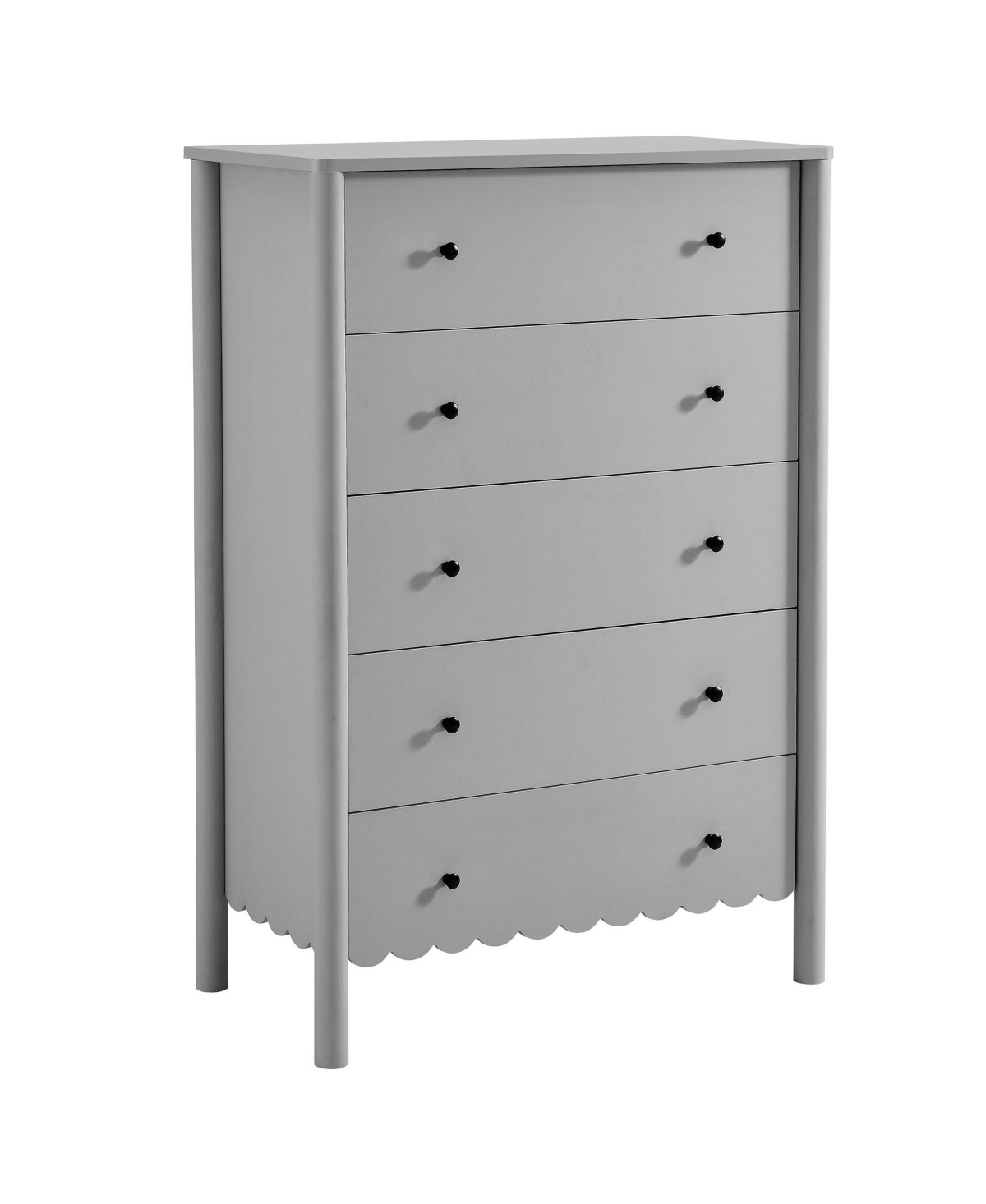 Click here for Modway Emmeline Scalloped 5-Drawer Chest - Light g... prices