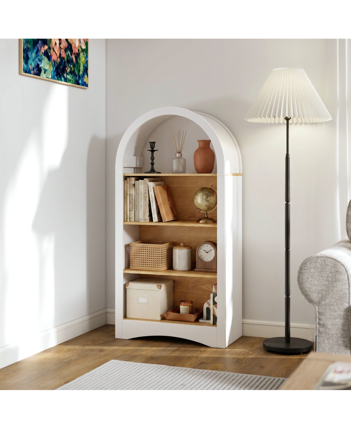Click here for Streamdale Furniture 47 Arched 4-Tier Freestanding... prices