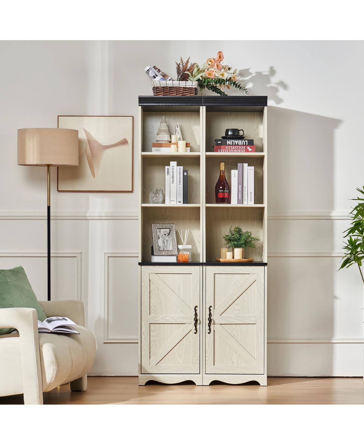 Click here for Streamdale Furniture Farmhouse Tall Storage Cabine... prices