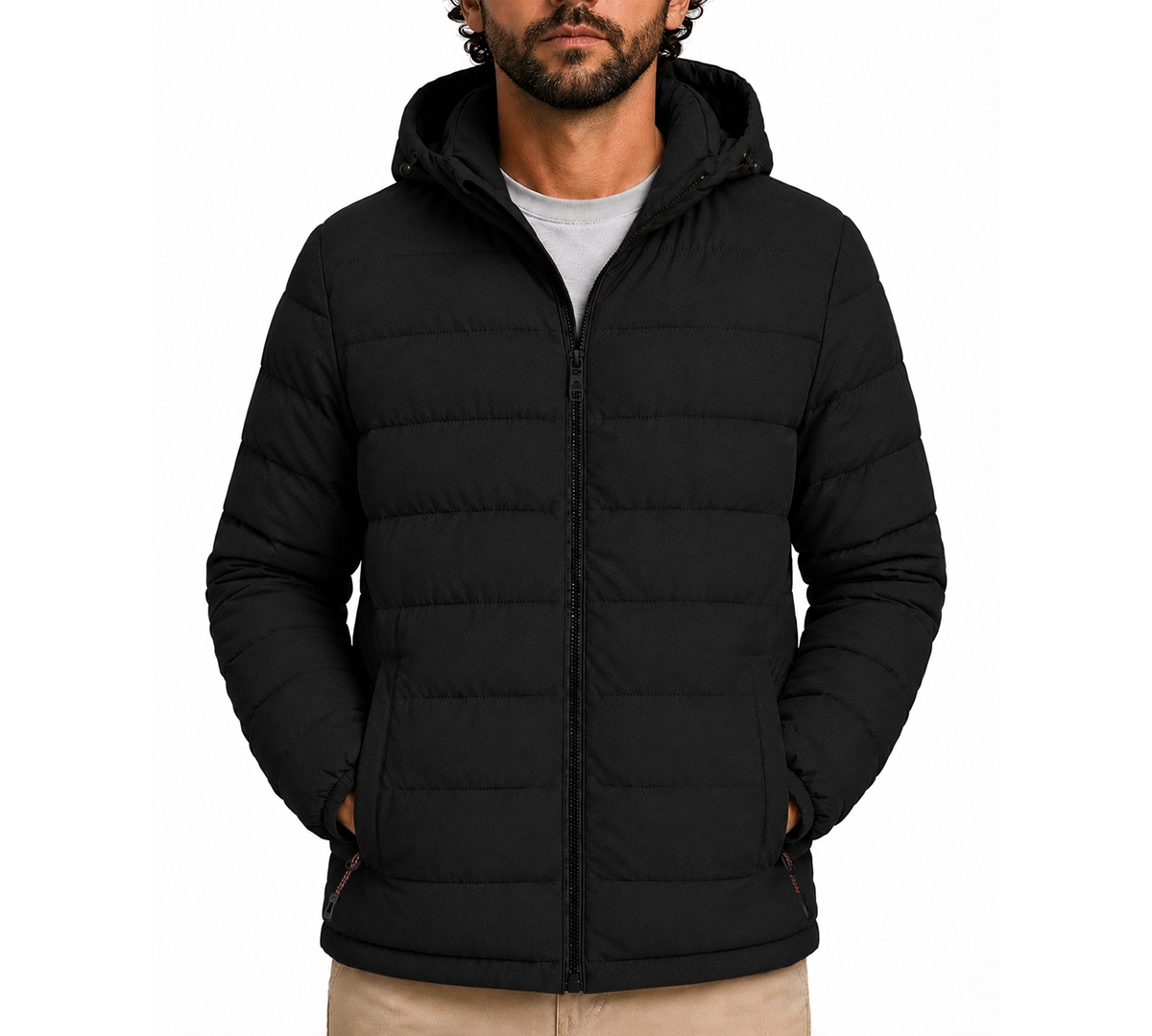 Click here for Hawke & Co. Mens Bryant Stretch Insulated Hooded J... prices