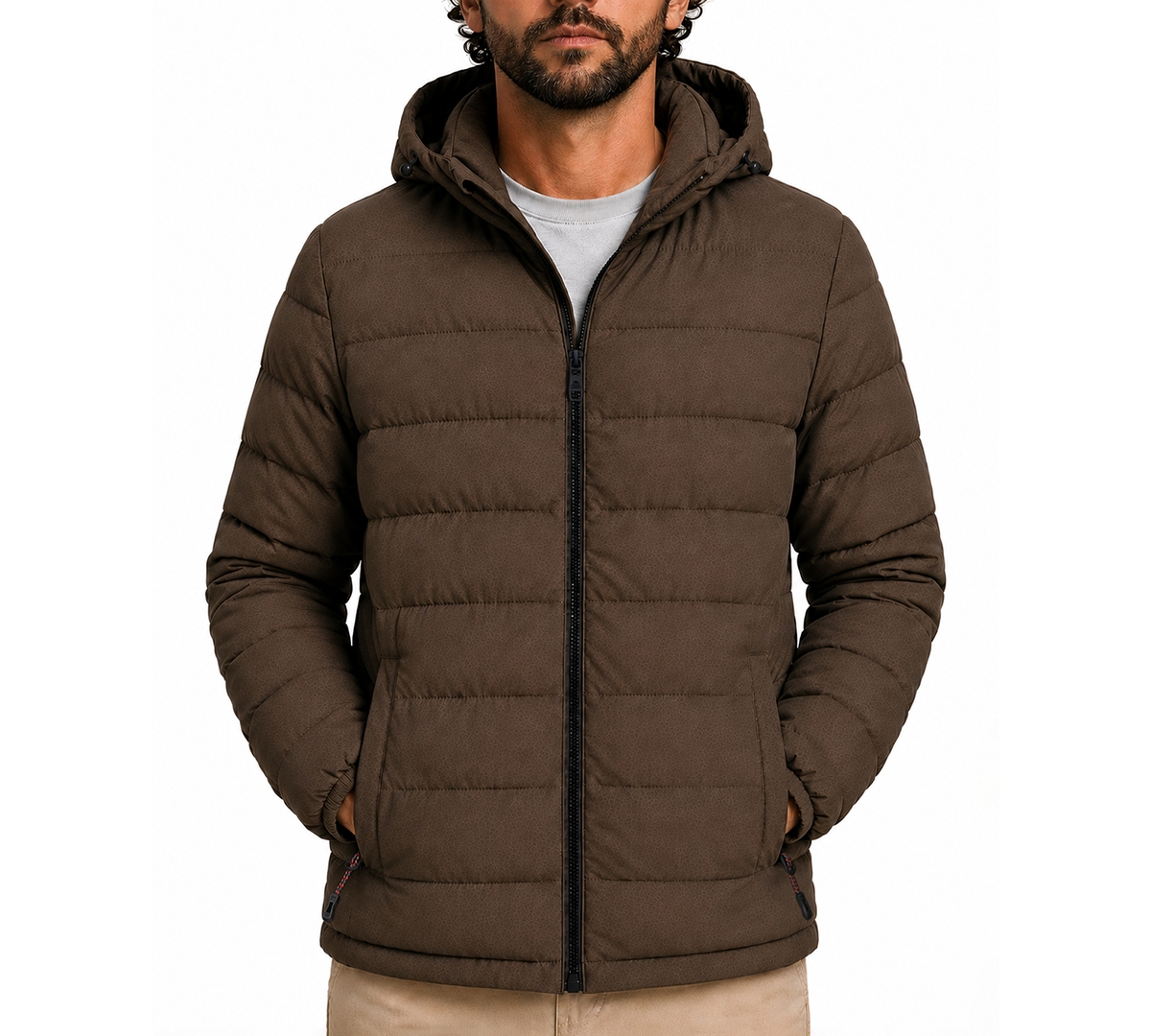 Click here for Hawke & Co. Mens Bryant Stretch Insulated Hooded J... prices