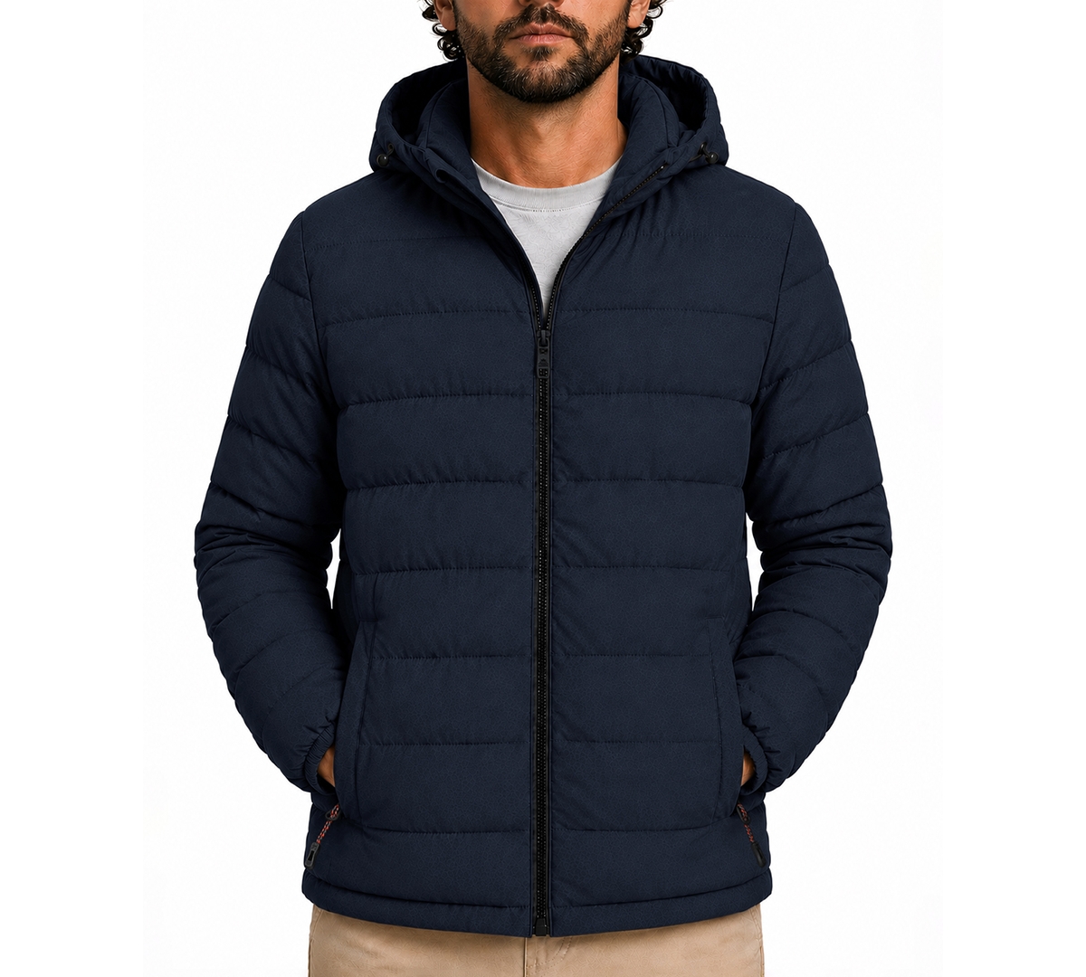 Click here for Hawke & Co. Mens Bryant Stretch Insulated Hooded J... prices