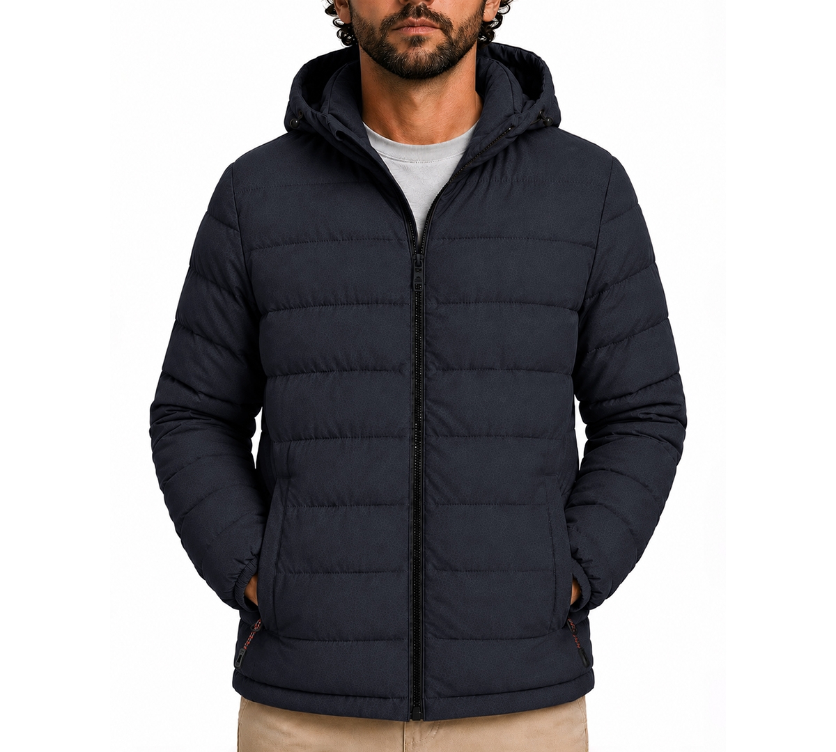 Click here for Hawke & Co. Mens Bryant Stretch Insulated Hooded J... prices