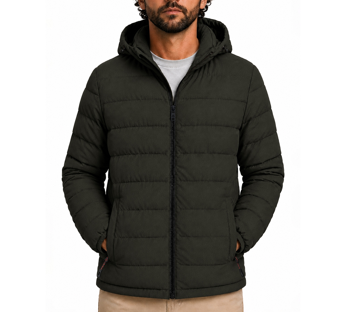 Click here for Hawke & Co. Mens Bryant Stretch Insulated Hooded J... prices