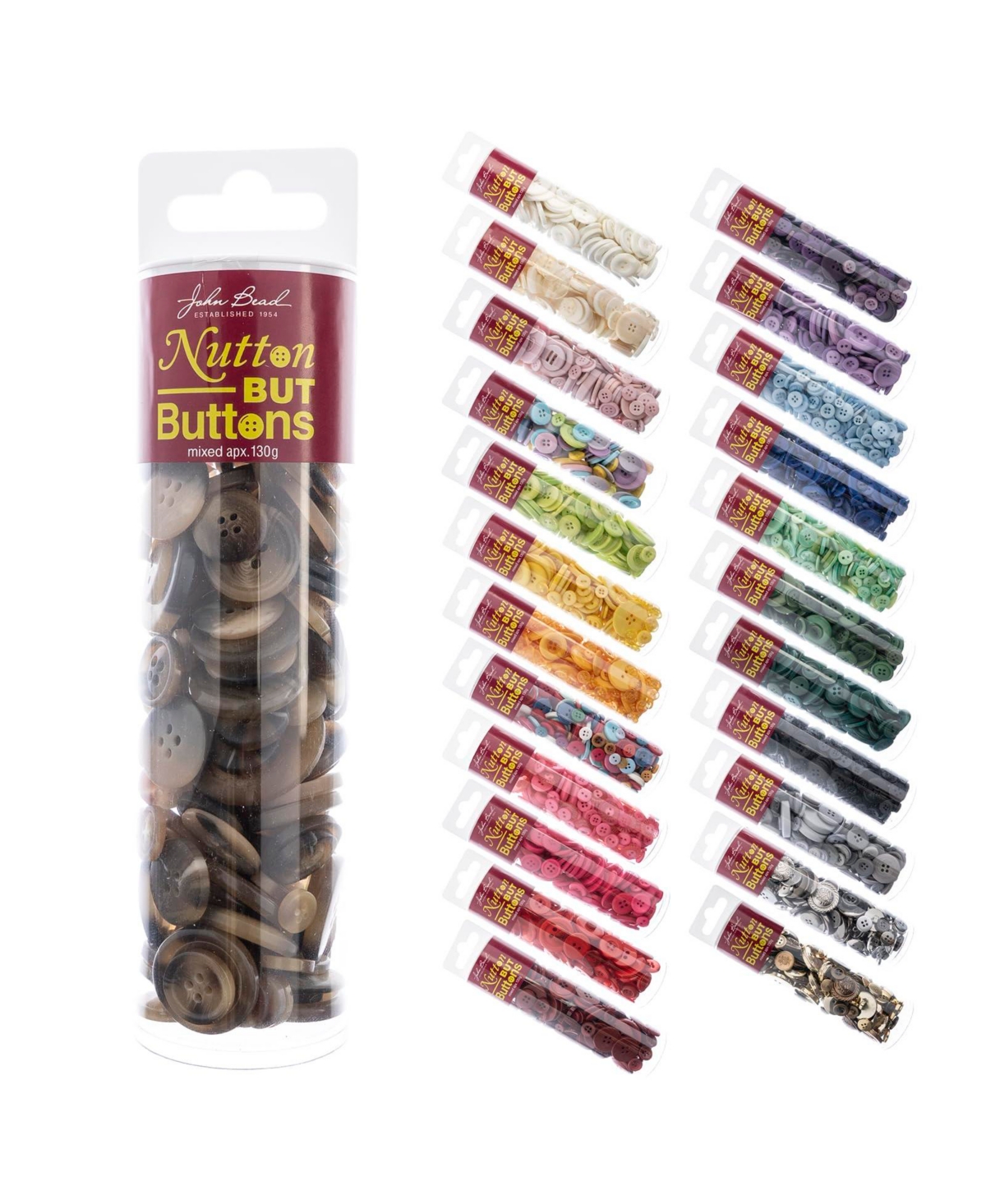 Click here for John Bead Nutton but Buttons Mixed Sizes for Diy C... prices