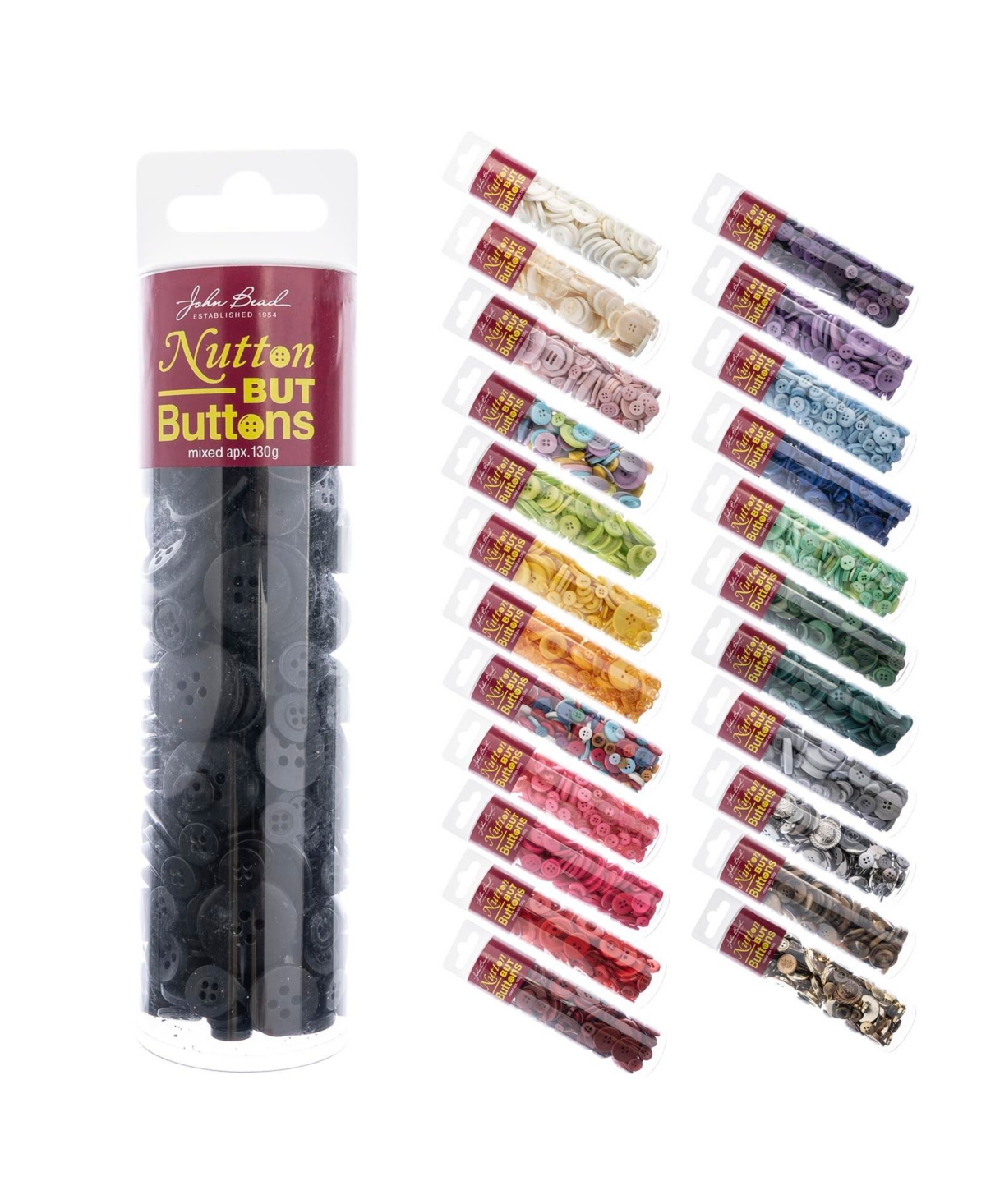 Click here for John Bead Nutton but Buttons Mixed Sizes for Diy C... prices