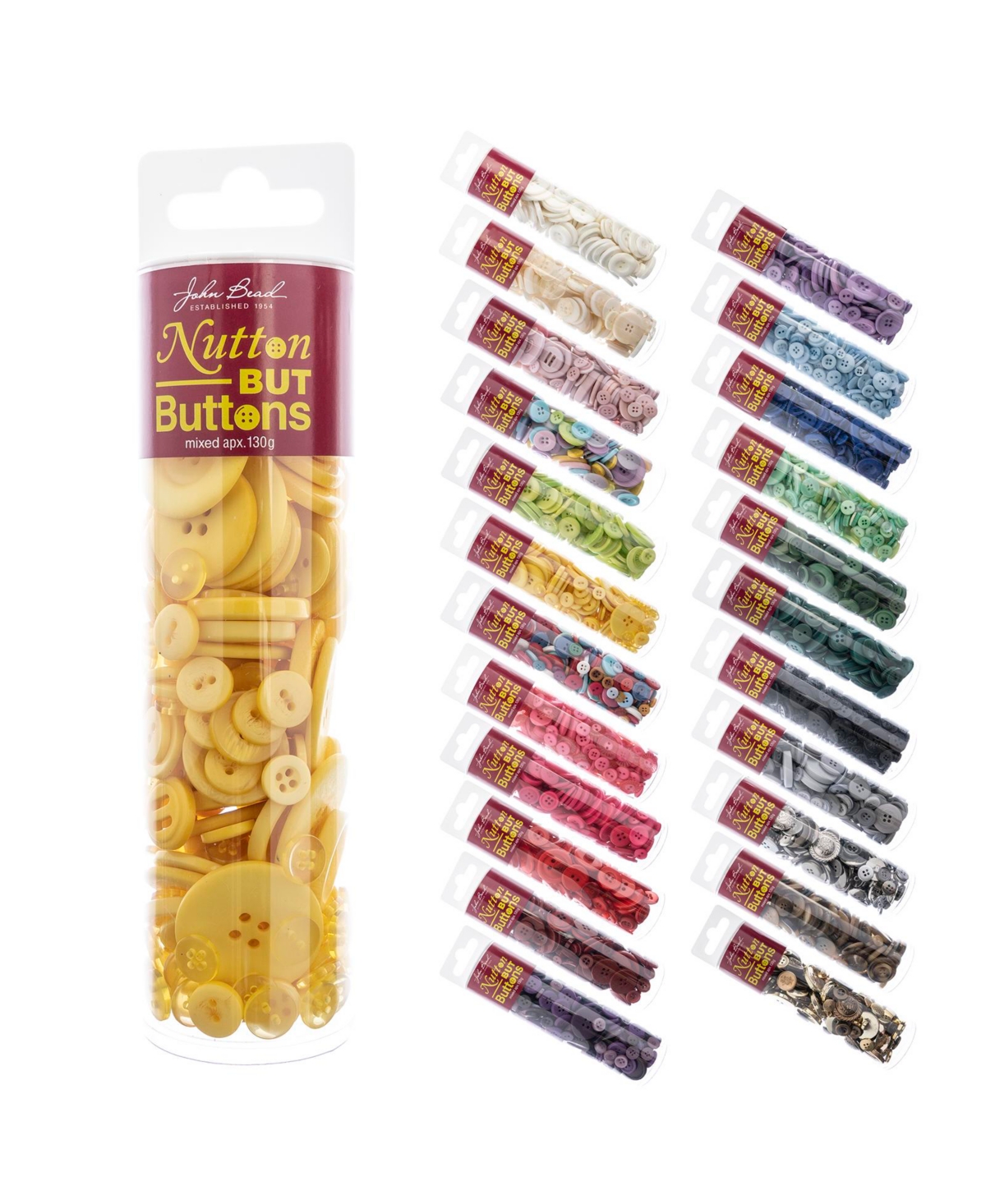 Click here for John Bead Nutton but Buttons Mixed Sizes for Diy C... prices