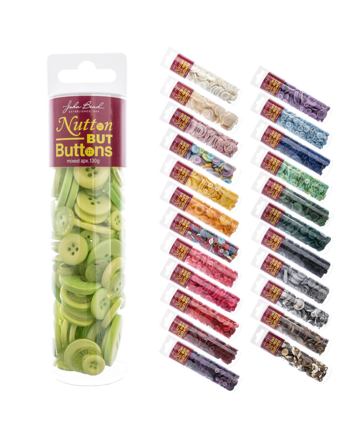 Click here for John Bead Nutton but Buttons Mixed Sizes for Diy C... prices